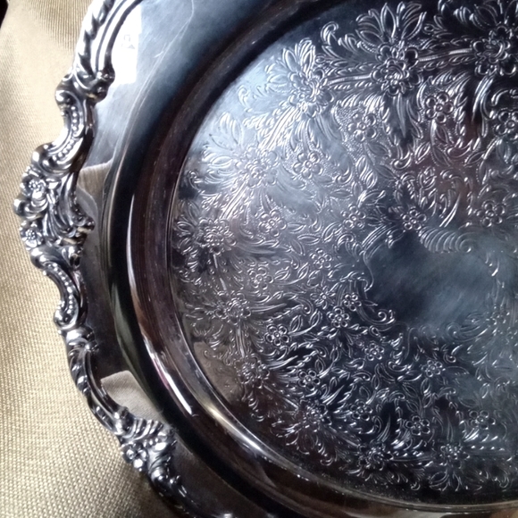 Reed & Barton | Dining | Reed Barton Silver Plated Serving Platter ...
